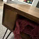 17 Stories Neta Walnut Coffee Table with Storage | Wayfair